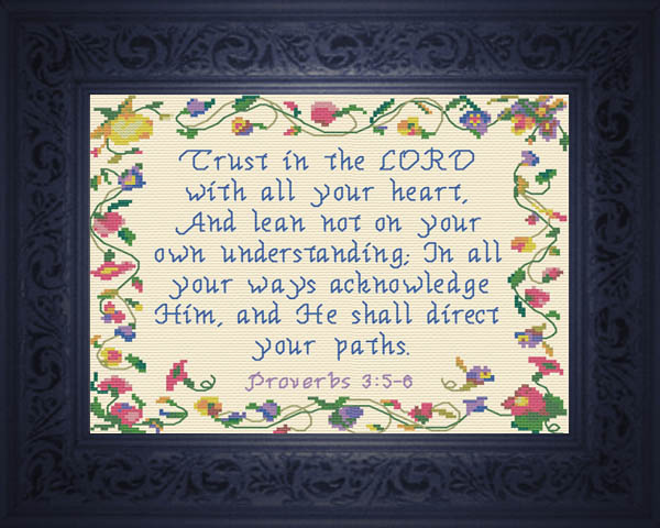 He Shall Direct Your Paths - Proverbs 3:5-6 Custom Designs Available To ...