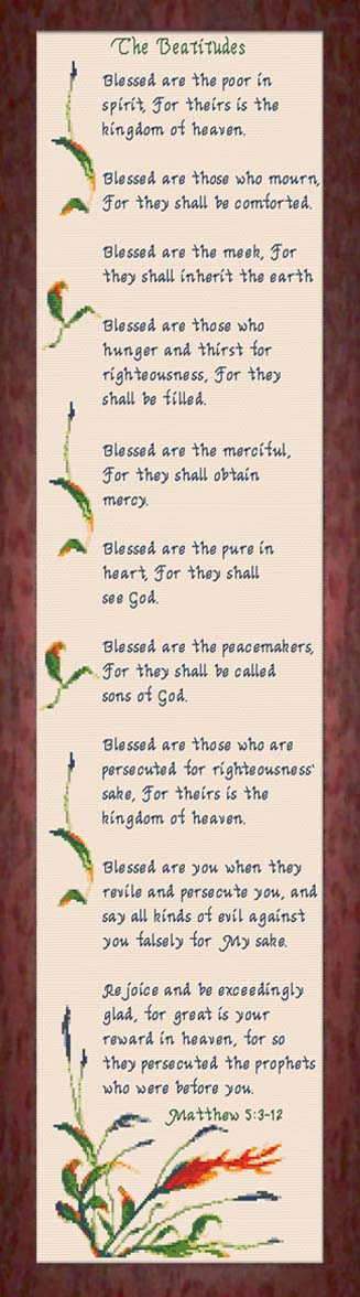 The Beatitudes - Matthew 5:3-12