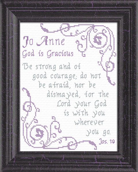 Jo Anne Name Blessings Personalized Names with Meanings and Bible Verses