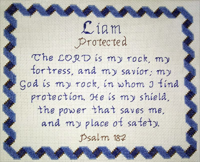 Liam 2 Name Blessings - Personalized Names with Meanings and Bible Verses